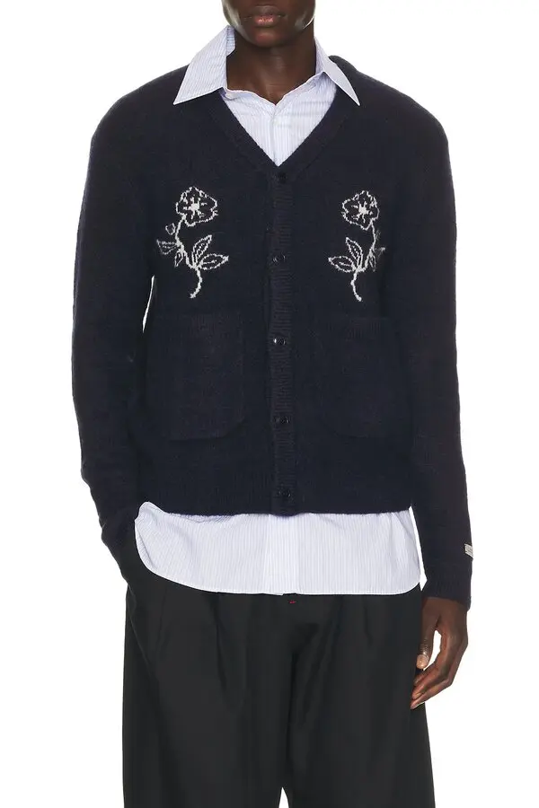 PERCIVAL Gibson Jacquard Cardigan