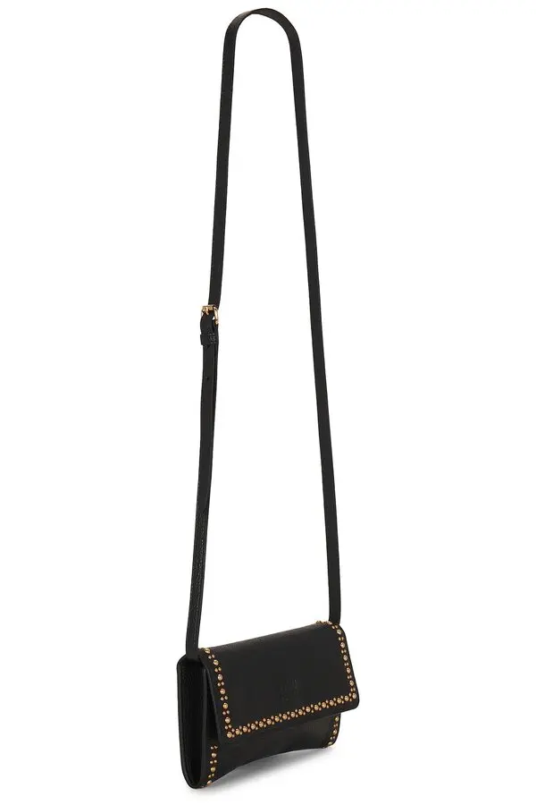 Miu Miu Madras Borchie Bag In Black