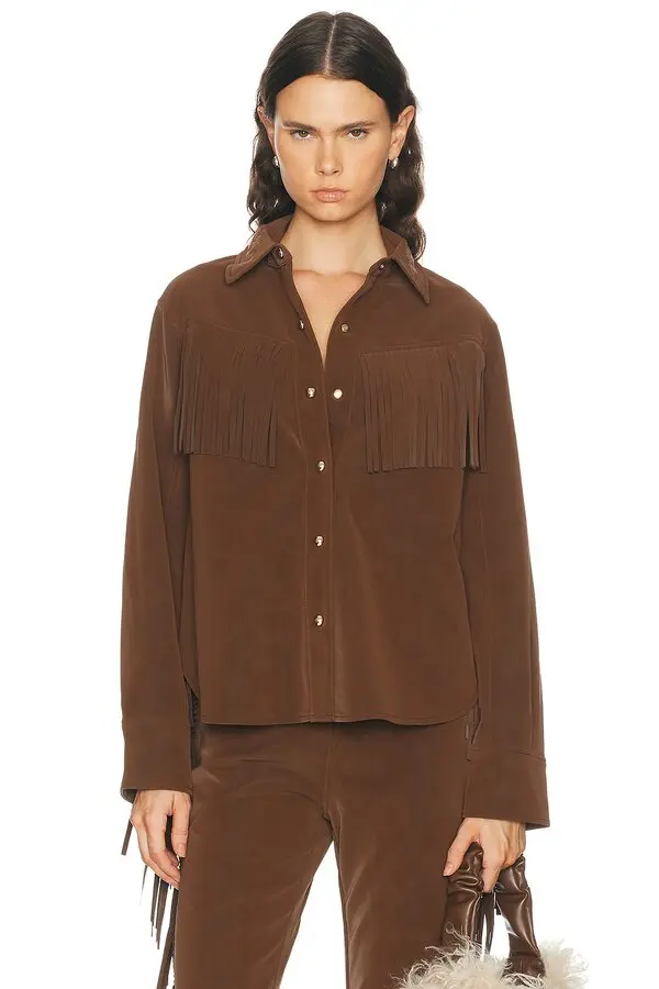 Goldbergh Sahana Shirt In Brown
