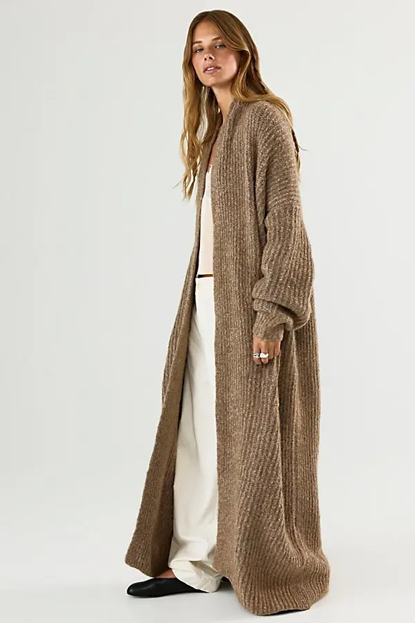 Free People Cleo Maxi Cardigen