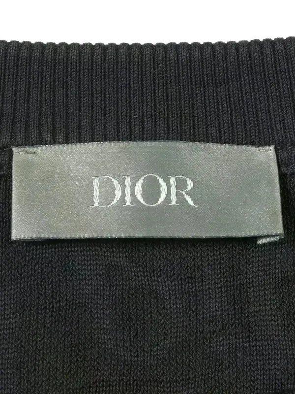 Dior 2010s Oblique Pile T-shirt
