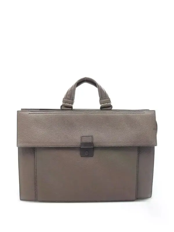Bottega Veneta 2010s Flap Briefcase