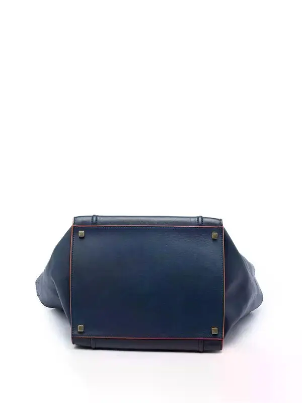 Celine 2012 Medium Leather Phantom Luggage Tote Bag