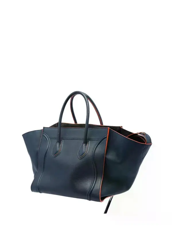 Celine 2012 Medium Leather Phantom Luggage Tote Bag