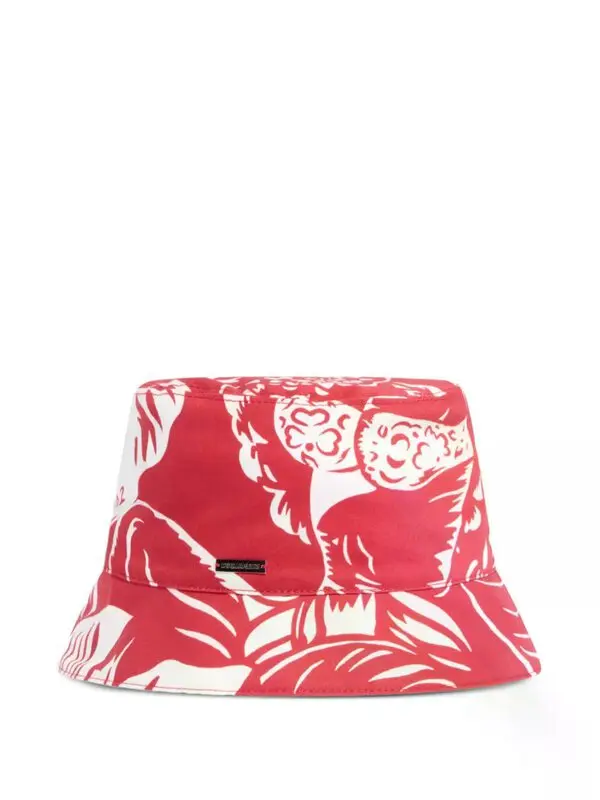 Dsquared2 Dancing Flowers Bucket Hat