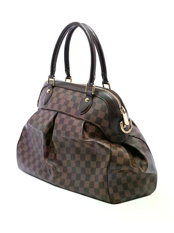 LOUIS VUITTON 2009 Damier Ebene Trevi Gm Satchel