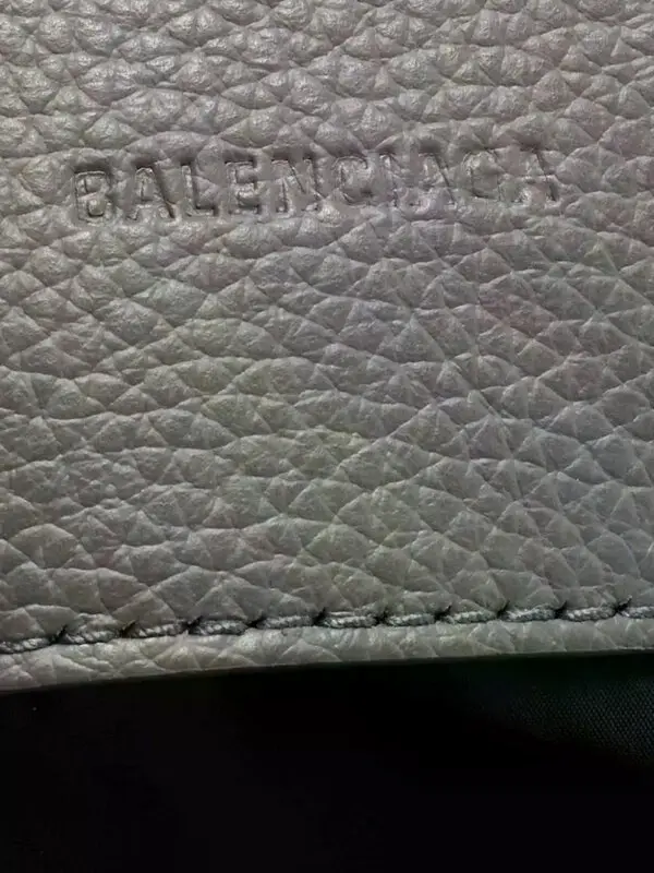 Balenciaga Car East West Embossed Tote Bag