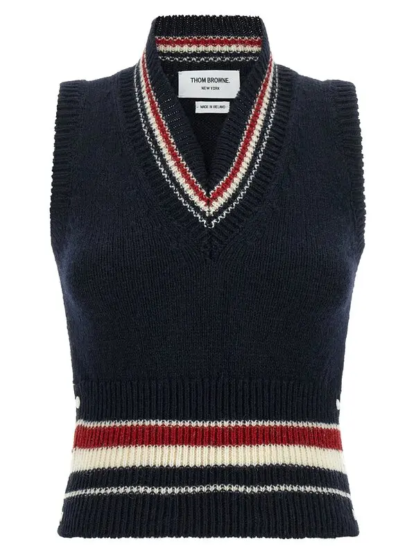 Thom Browne Hector' Vest - Blue