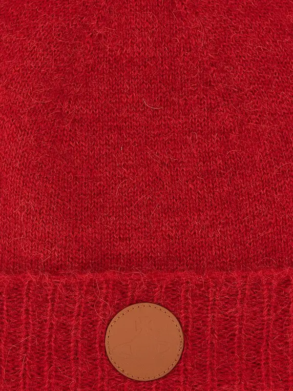 VIVIENNE WESTWOOD Orb' Patch Beanie