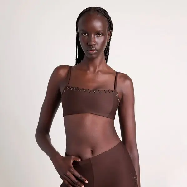 SKIMS Body Bralette | Deep Neutral | | Ludovic De Saint Sernin X - Cocoa
