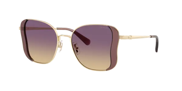 COACH Sunglass Cdp51 - Iris Yellow Gradient