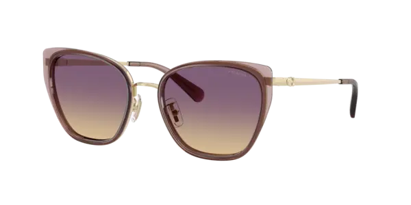 COACH Sunglass Cdp56 - Iris Yellow Gradient