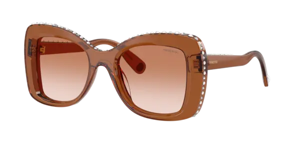 SWAROVSKI Sunglass Sk6062u - Gradient Brown