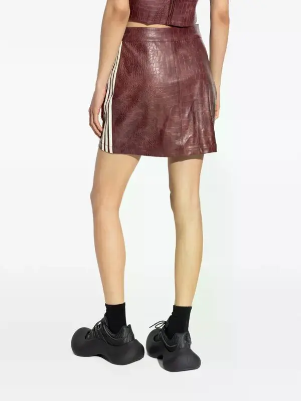 Adidas Pleather Mini Skirt