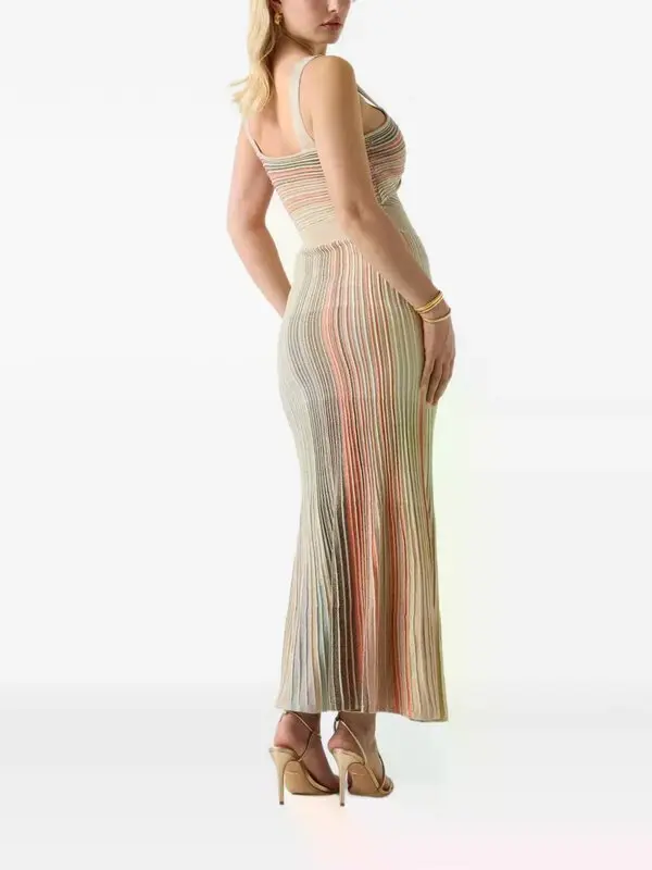 Guess Marciano Striped Midi Dress