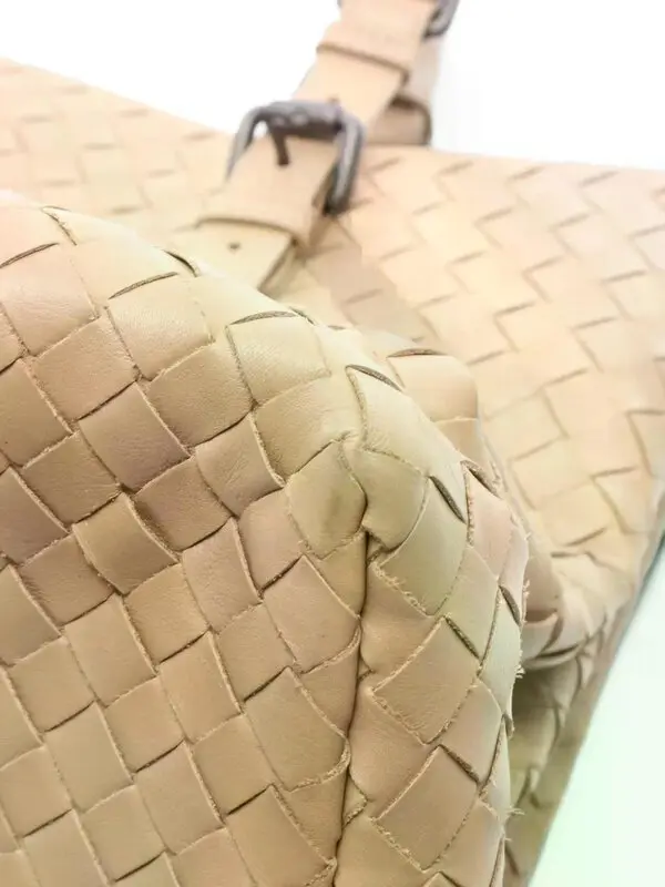 Bottega Veneta 2000s Medium Intrecciato Roma Tote Bag