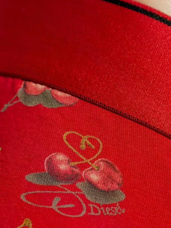 DIESEL® Cherry-print Logo-waistband Boxers