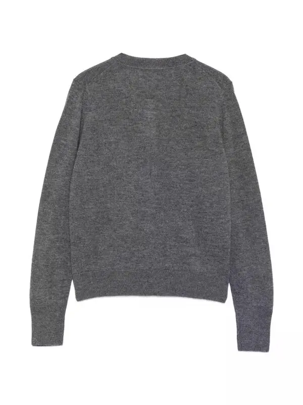 Alpha Studio Fine-knit Button-up Cardigan