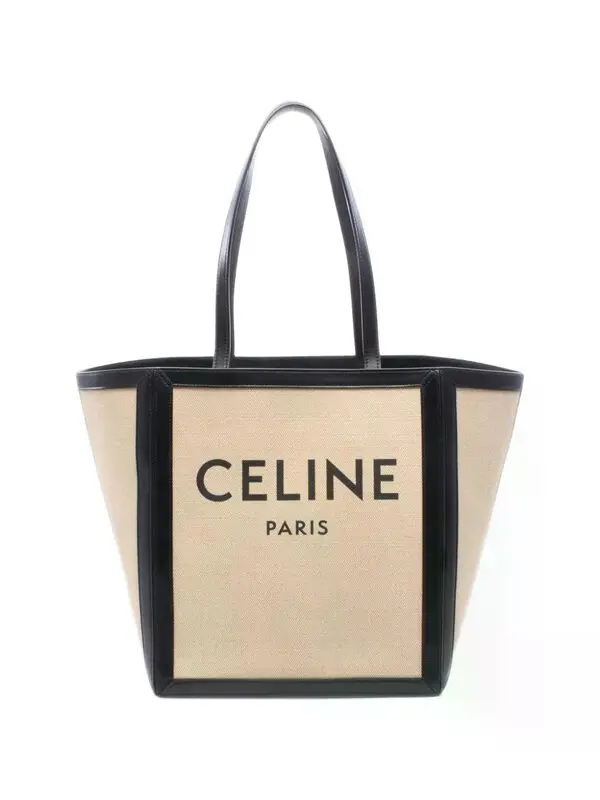Celine 2010s Large Horizontal Cabas Tote Bag - Neutrals