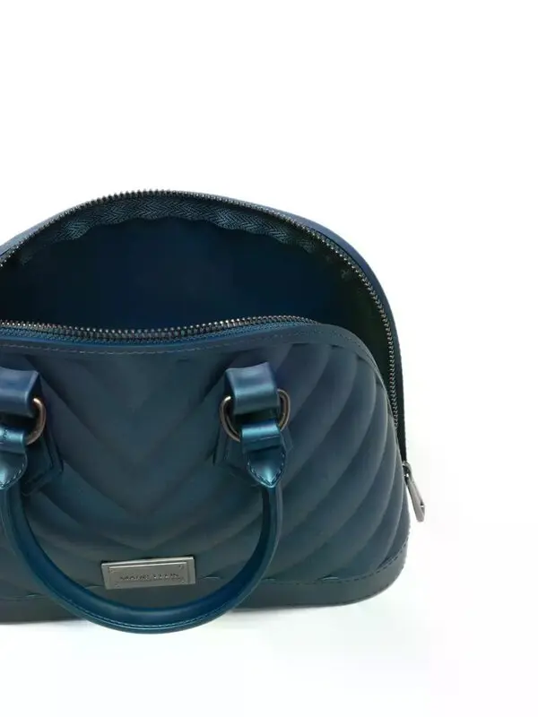 MARC ELLIS Medium Flat Maya 27 Chevron-quilted Tote Bag