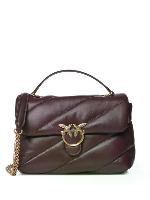 Pinko Medium Love Quilted Shoulder Bag