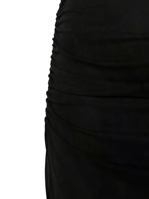 ANIYE BY Ruched Mesh-panel Dress