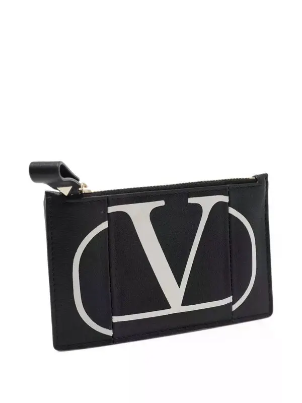 Valentino Garavani Escape Vlogo Zip Card Holder