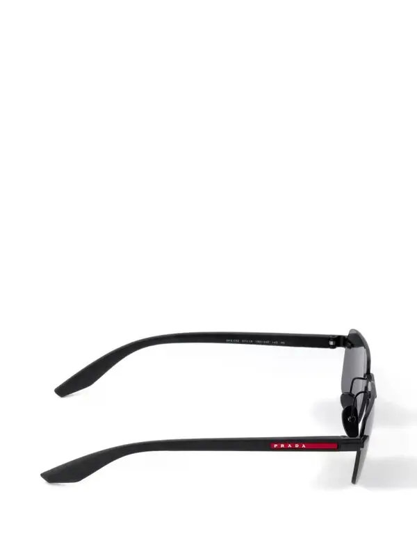 Prada Rectangle-frame Sunglasses - Black