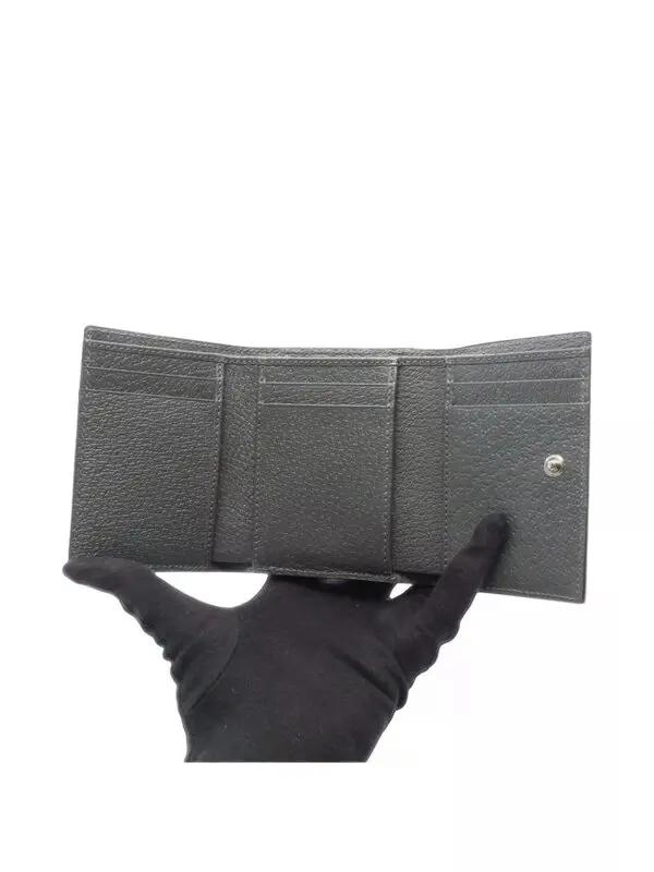 Gucci 2010s Double G Trifold Wallet