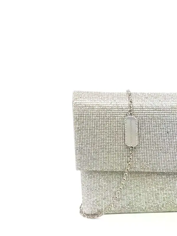 TWENTY FOURHAITCH Crystal-embellished Envelope Shoulder Bag