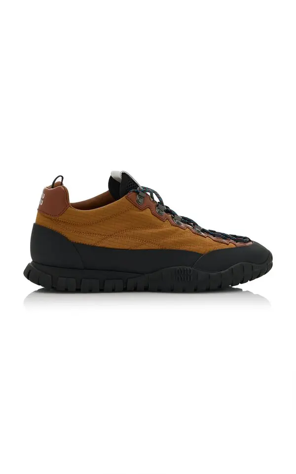 Miu Miu Tyre Nylon Sneakers - Brown