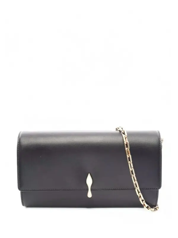 CHRISTIAN LOUBOUTIN 2020s Bettina Chain Wallet - Black