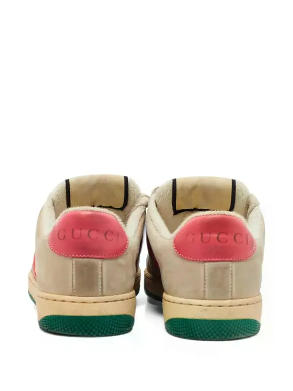 Gucci Screener Nubuck Sneakers
