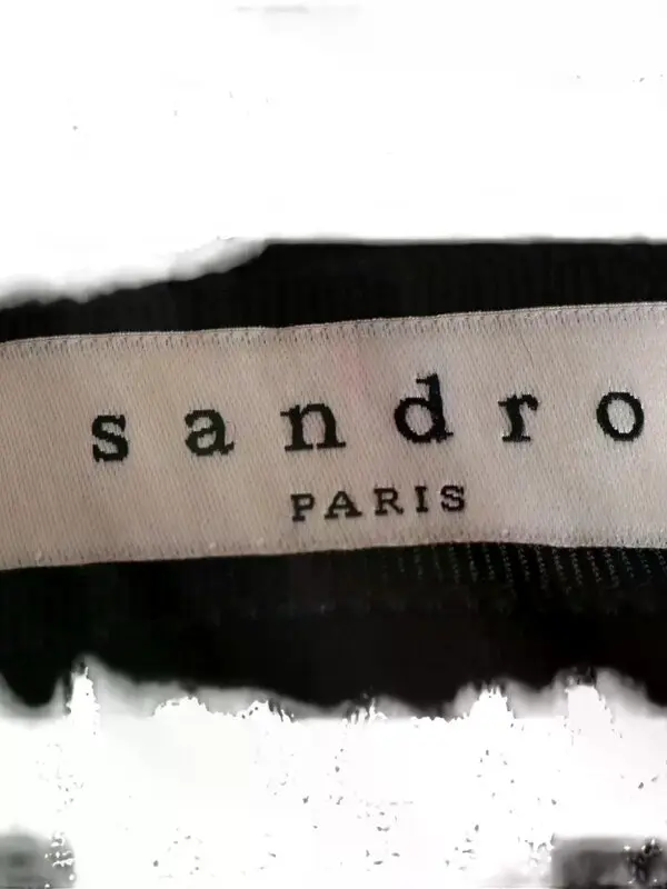 Sandro Leather-detail Mini Skirt