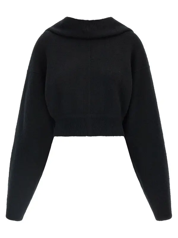 Rick Owens Tower Pull' Hoodie - Black
