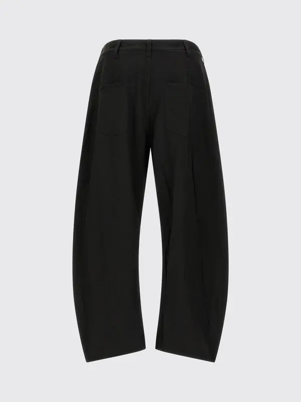 Comme Des Garçons Mid-rise Wide-leg Baggy Twill Trousers