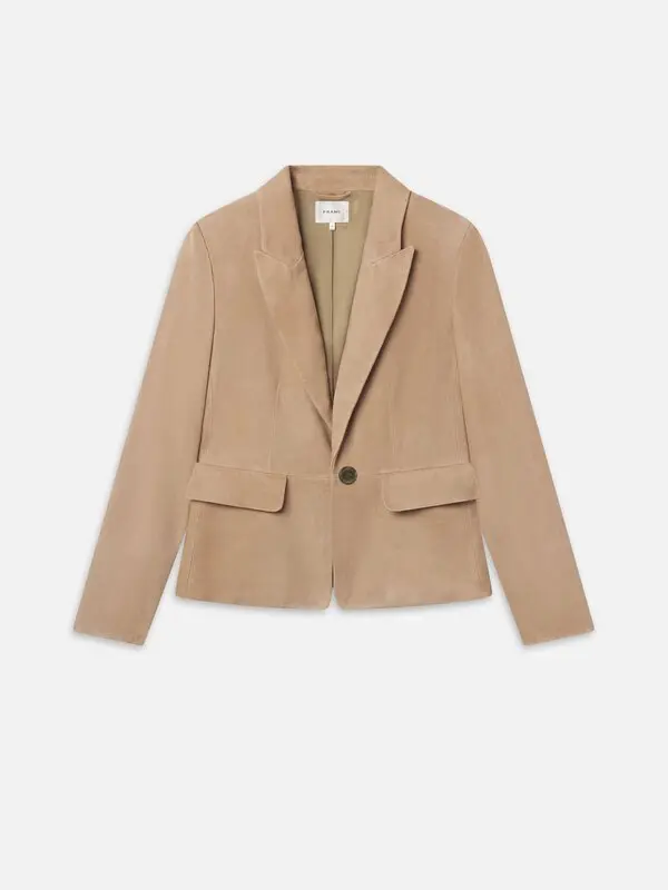 FRAME The Suede Sleek Blazer