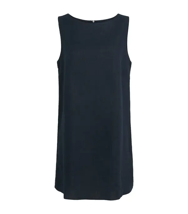 WITH NOTHING UNDERNEATH Linen Jackie Mini Dress