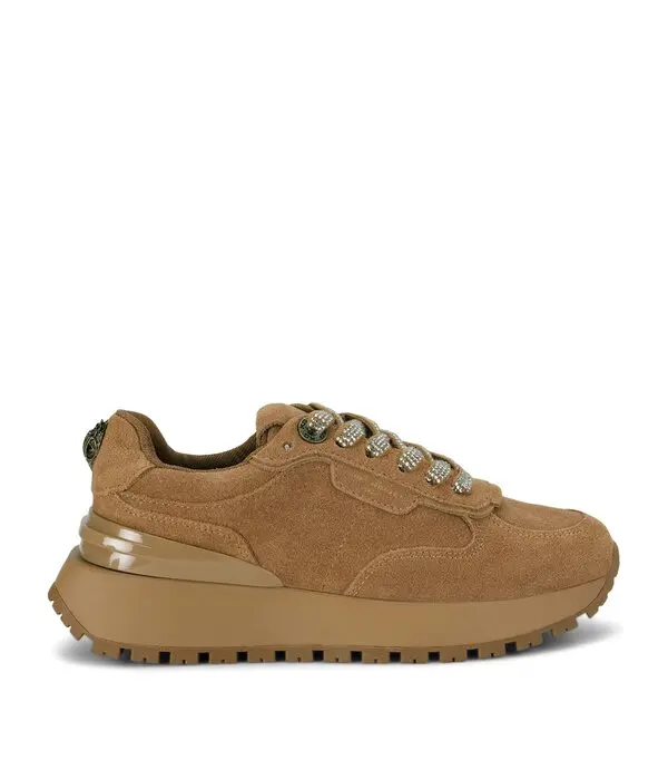 Kurt Geiger Suede Metro Runners - Beige
