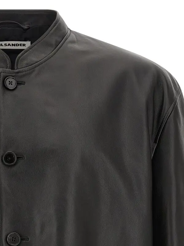 JIL SANDER 145' Leather Jacket
