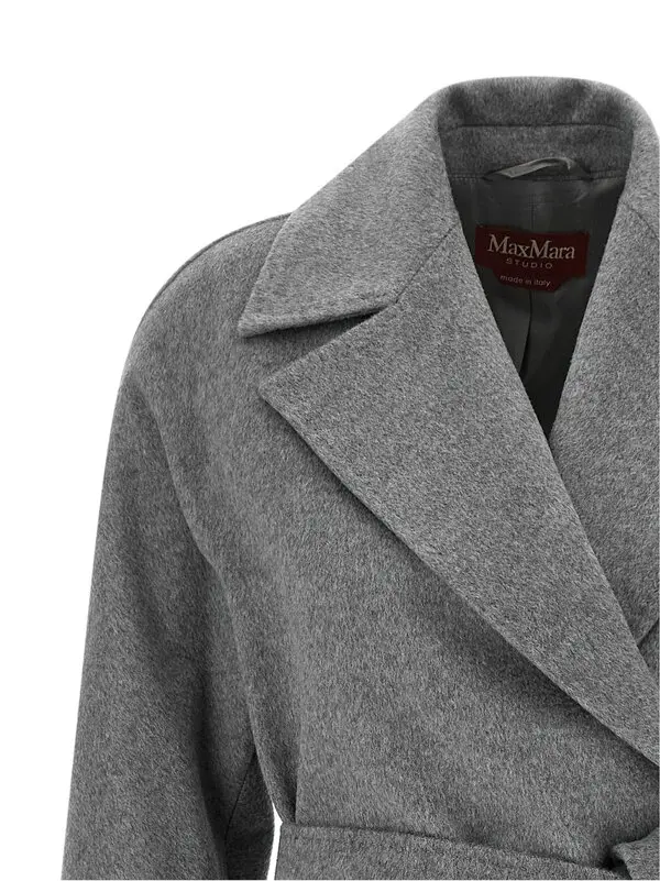Max Mara Ravenna' Coat - Gray