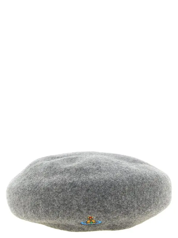 VIVIENNE WESTWOOD Basque' Beanie - Gray