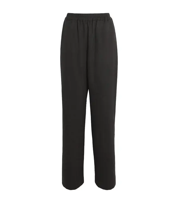 Le Kasha Cashmere Wide-leg Trousers
