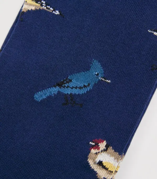 CORGI Jacquard Bird Socks