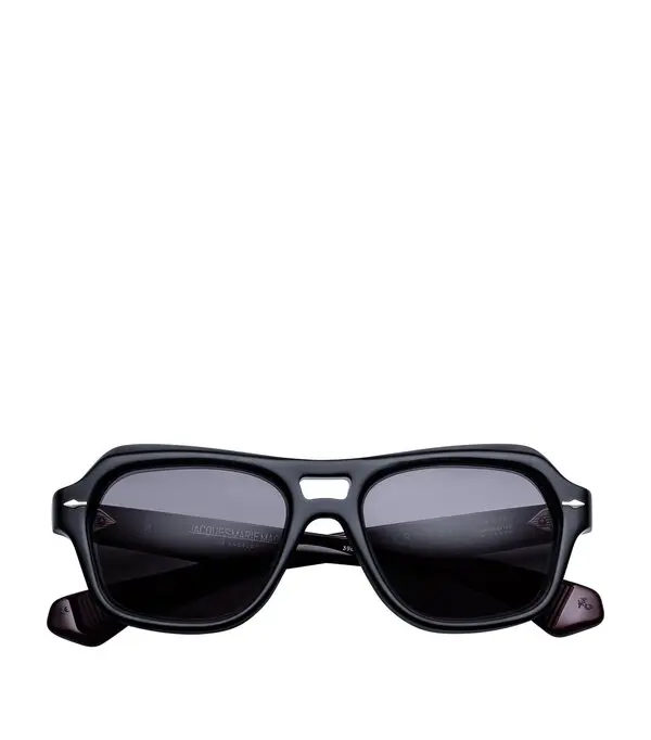 JACQUES MARIE MAGE Acetate Tamerlis Sunglasses - Red