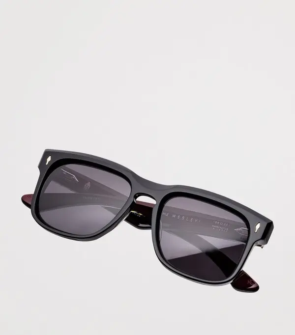 JACQUES MARIE MAGE Acetate Wesley Sunglasses - Red