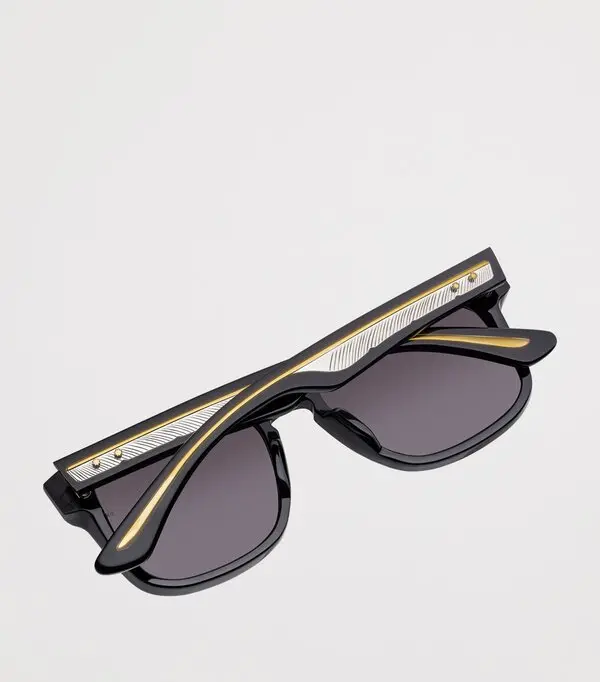 JACQUES MARIE MAGE Acetate Wesley Sunglasses - Red
