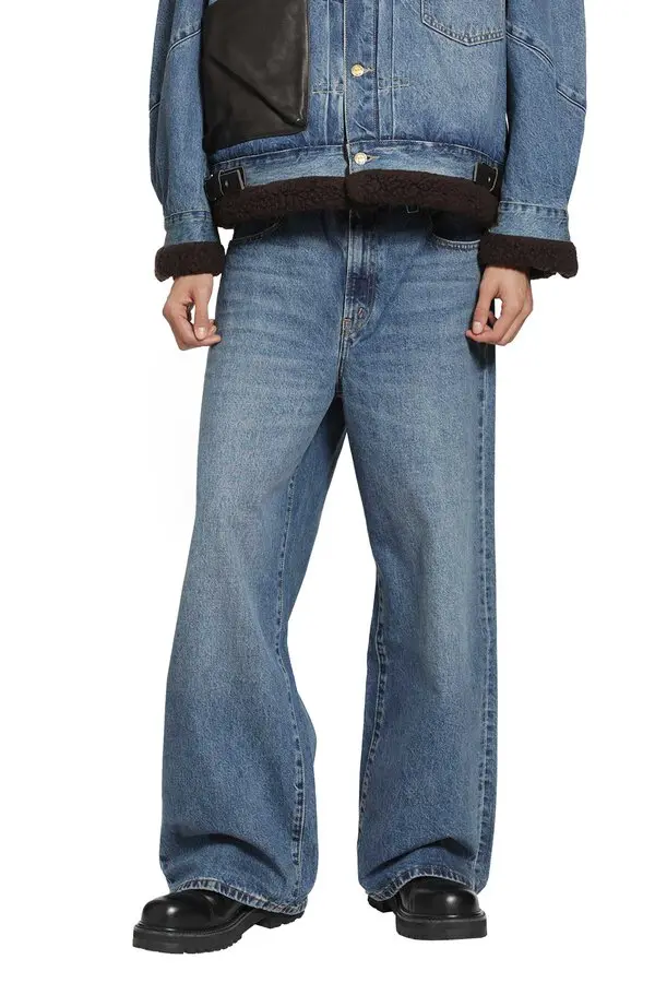 Sacai Levi's X Belted Wide Pants