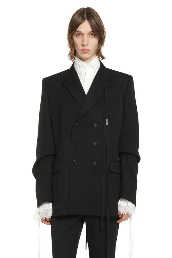 ANN DEMEULEMEESTER Waldus Double-breasted Blazer