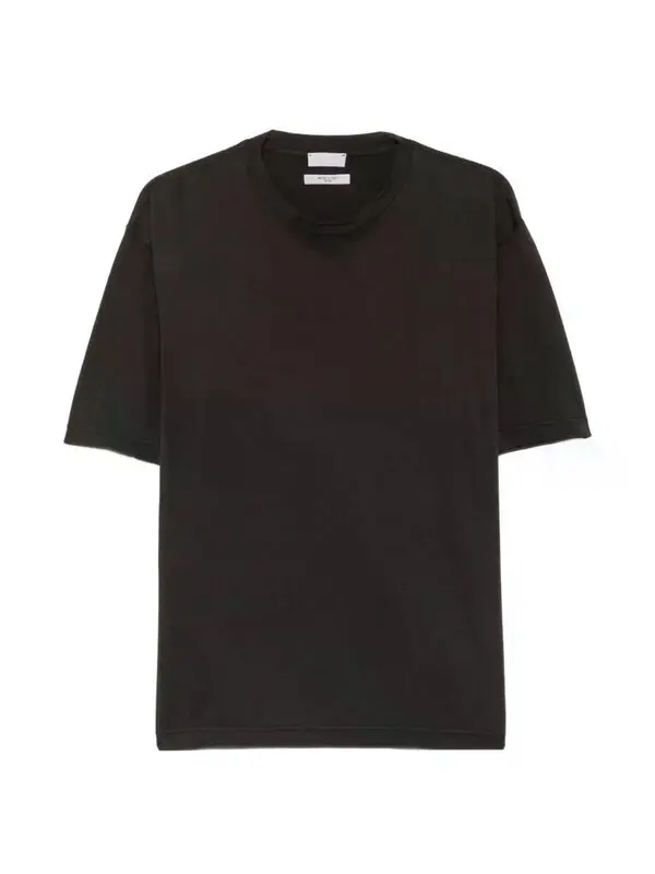 CELLAR DOOR Daniel Crew-neck T-shirt - Brown